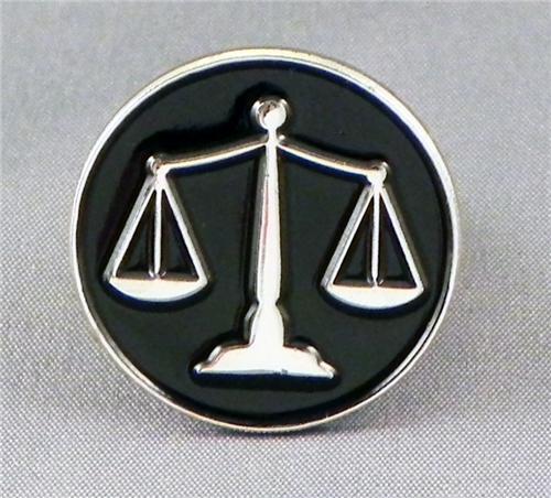 Wholesale 20 x Scales of Justice Pin Badges | Wholesale Enamel Pin ...