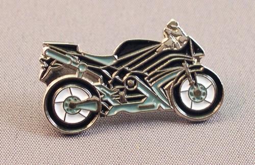 20 X Black Sports Motorbike Pin Badges