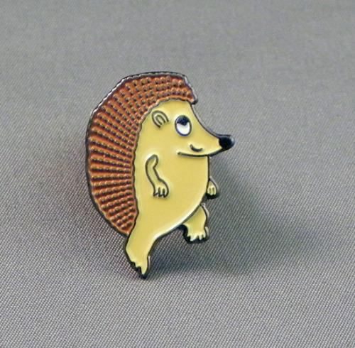 Wholesale 20 x Cartoon Hedgehog Pin Badges | Wholesale Enamel Pin Badges UK