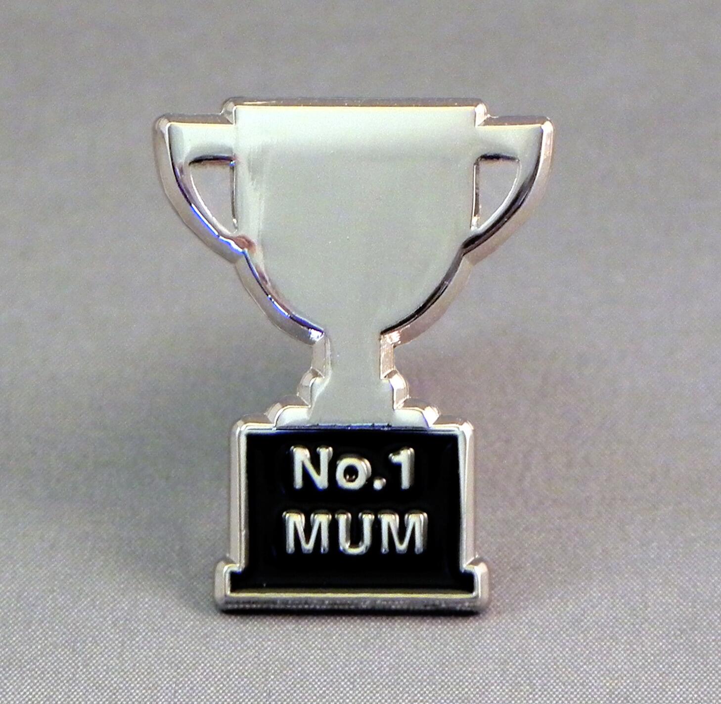 Wholesale 20 x No 1 Mum Pin Badges | Wholesale Enamel Pin Badges UK