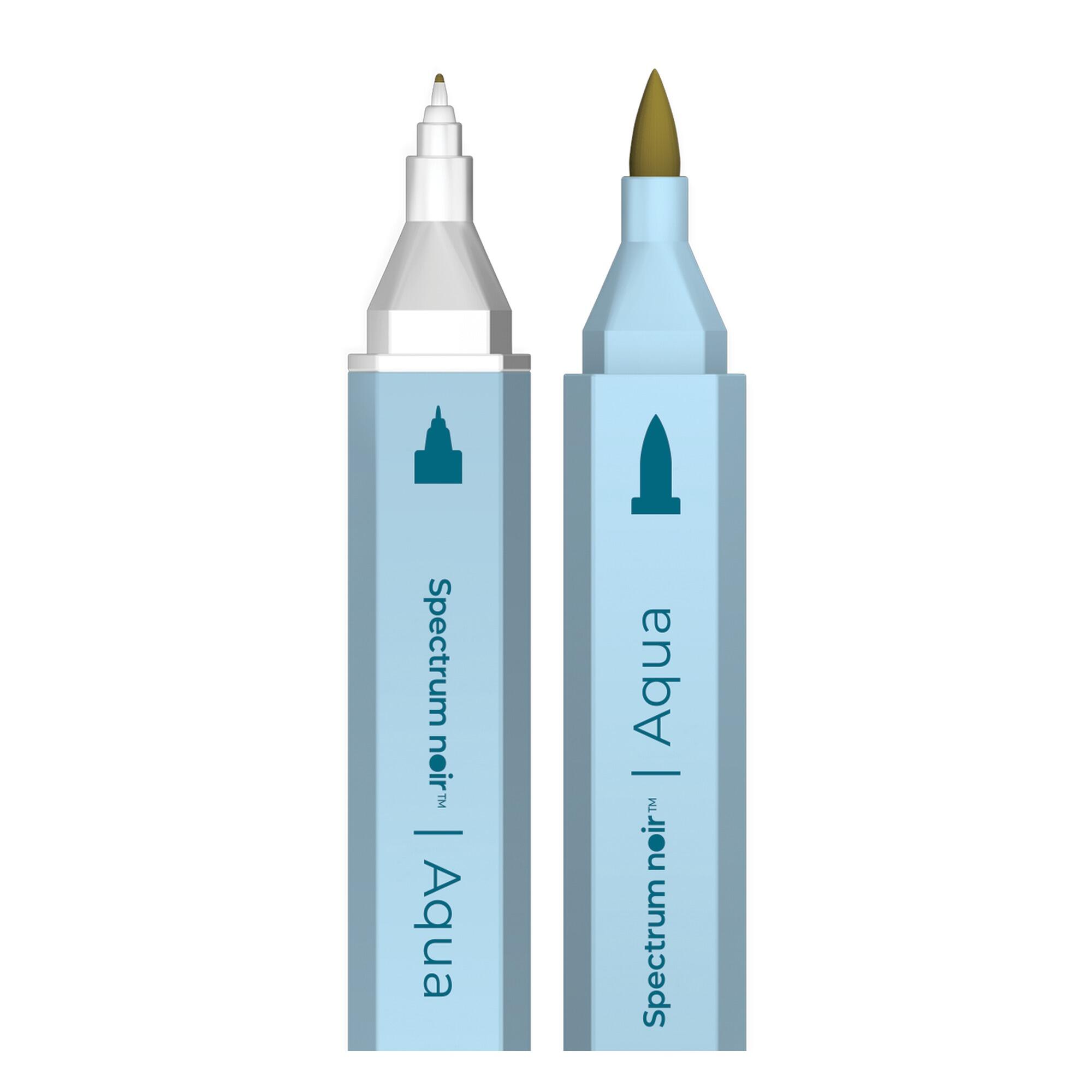 Spectrum Noir - Aqua Dual Tip Watercolour Markers - Sketch Essentials ...