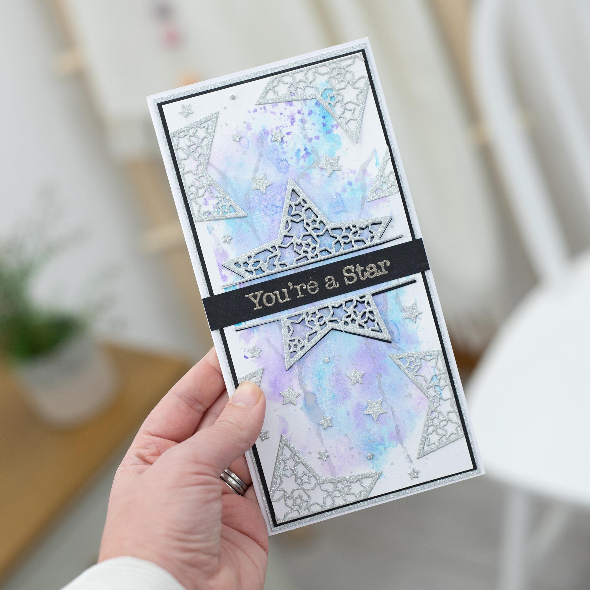 Split Space Collection - Stamp & Die - You're A Star by Crafter's Companion