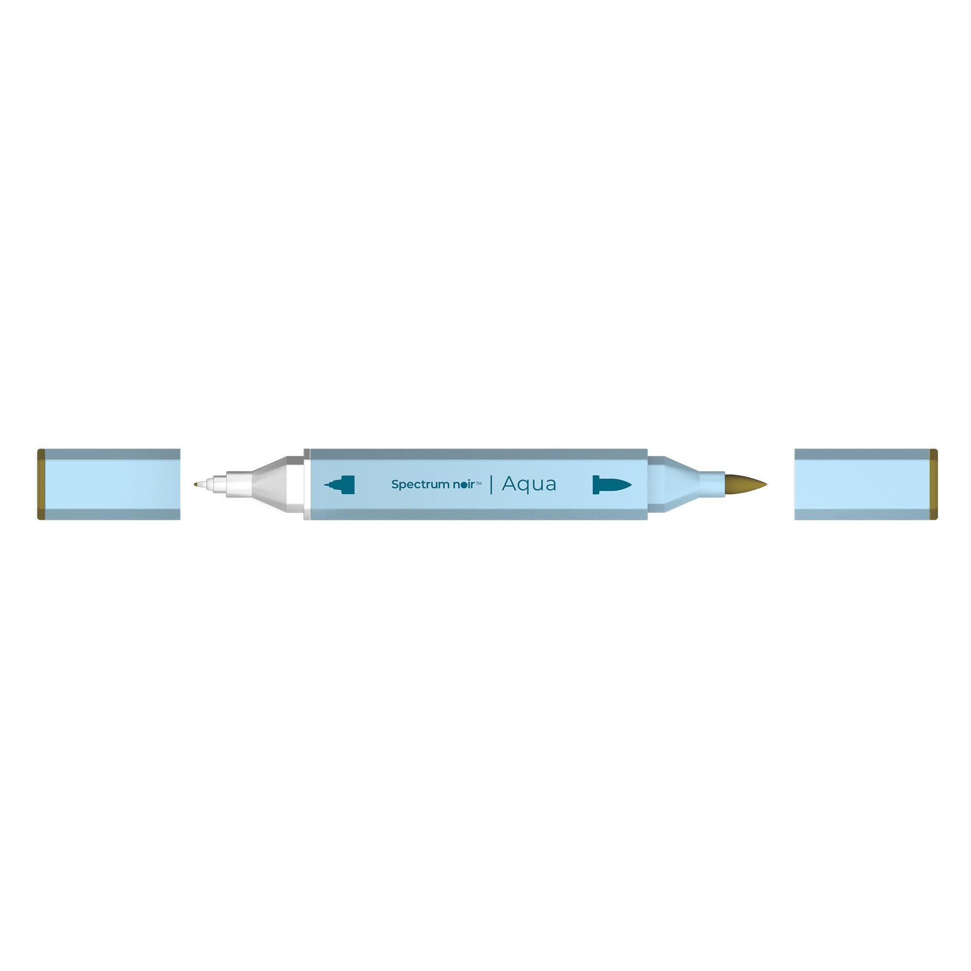 Spectrum Noir - Aqua Dual Tip Watercolour Markers - Sketch Essentials ...