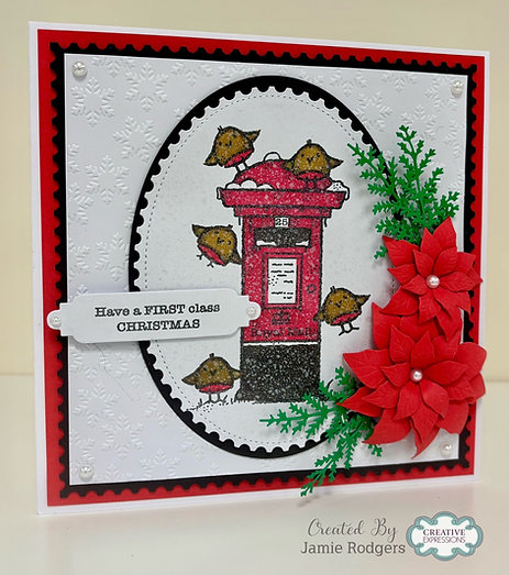 Woodware - A6 Clear Stamp Set by Françoise Read - Robin Post
