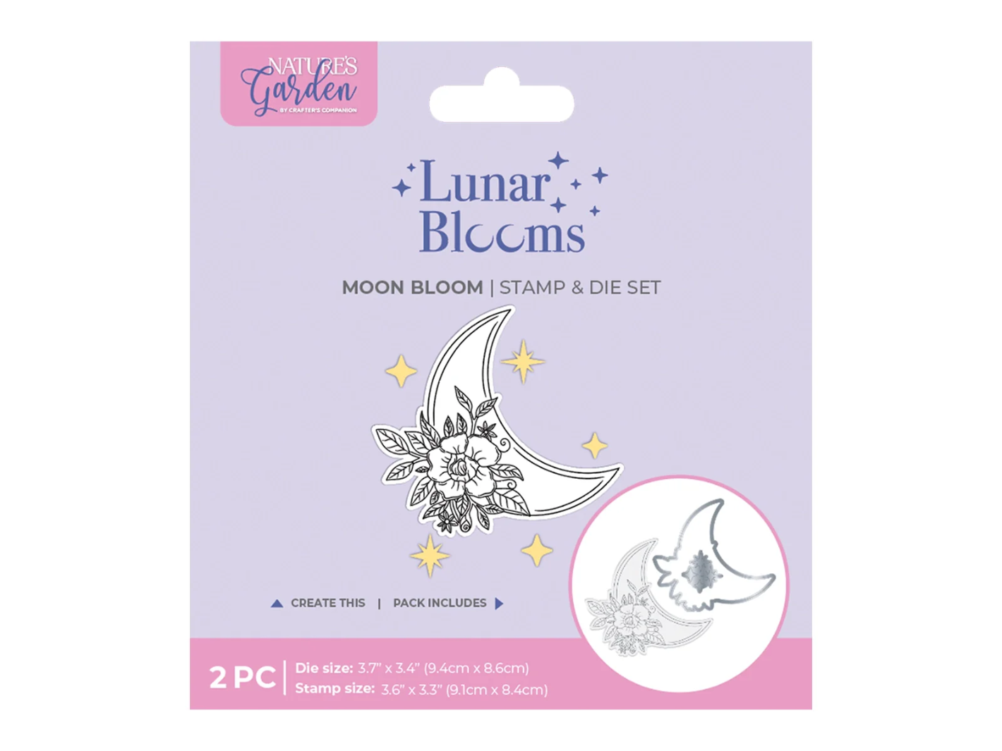 Natures Garden - Lunar Blooms by Crafter’s Companion - Stamp & Die ...