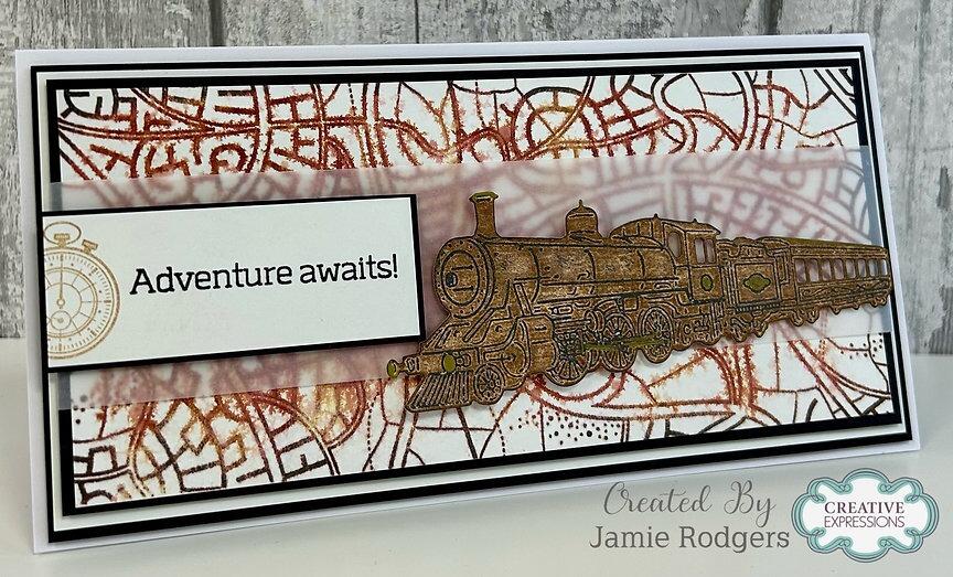 Jamie Rodgers Canvas Collection - Large Octagon Craft Die - CEDJR011