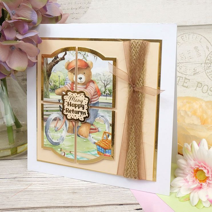 Hunkydory Pocket Pad - Ready, Teddy Go!