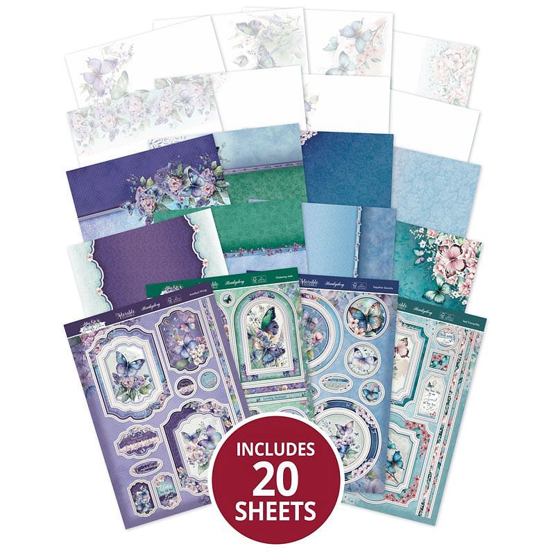 Hunkydory Deluxe Craft Pads - Butterfly Dance