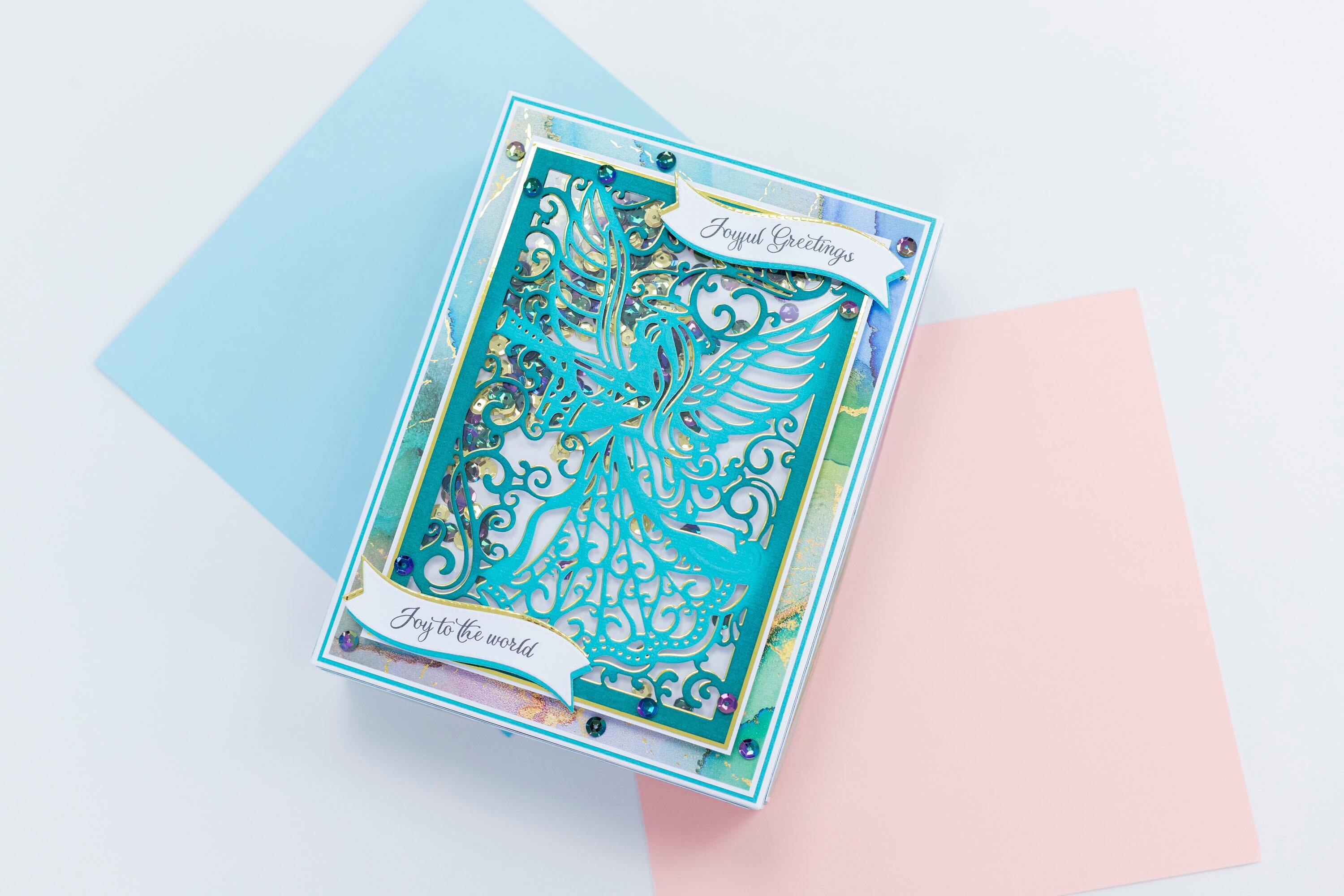 Crafters Companion - Joyous Angel Collection Metal Die Create A Card ...