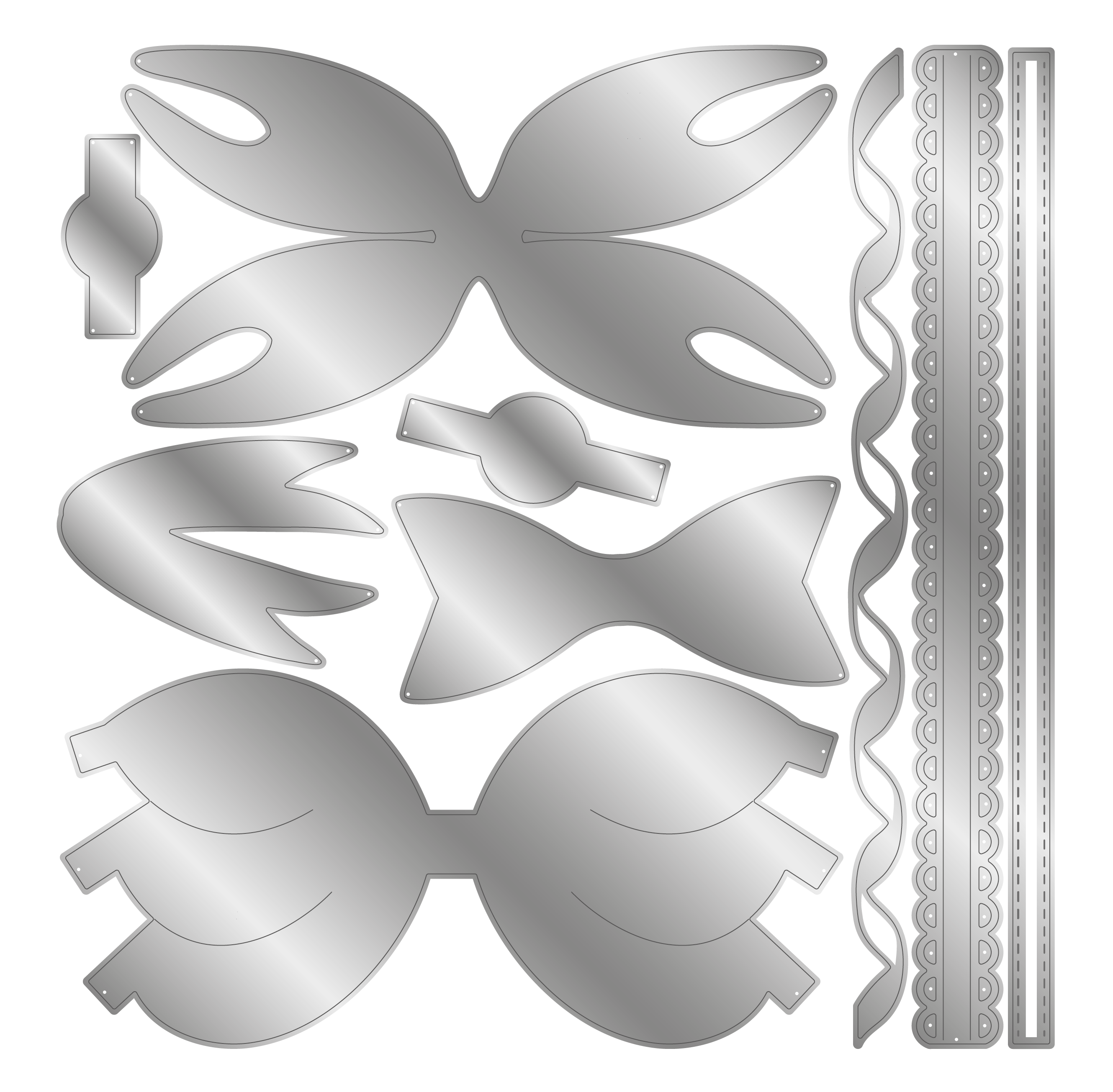 Crafter’s Companion - Metal Die - Beautiful Bows