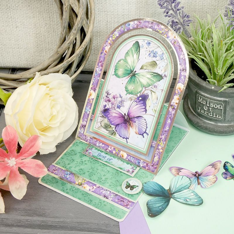 Hunkydory Deluxe Craft Pads - Butterfly Dance