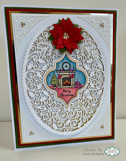 Jamie Rodgers Craft - Tile Collection Clear Stamp - Winter Scenes DL