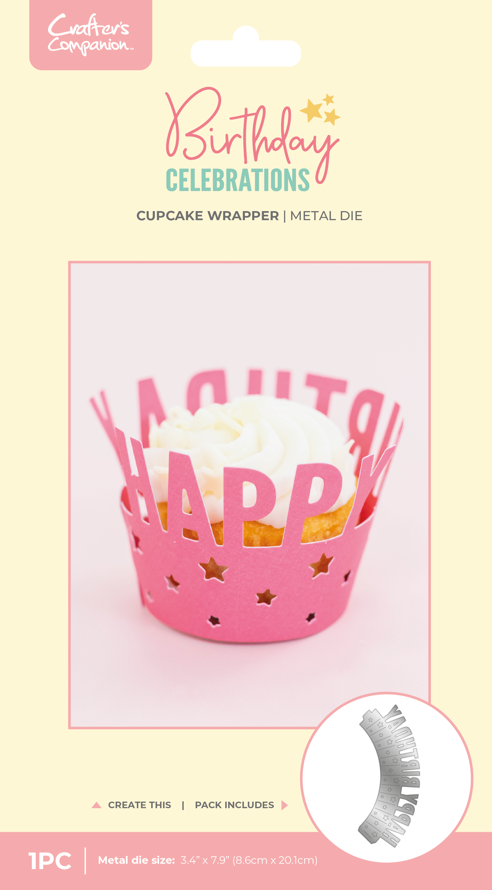 Crafter’s Companion - Birthday Celebrations Collection Metal Dies ...