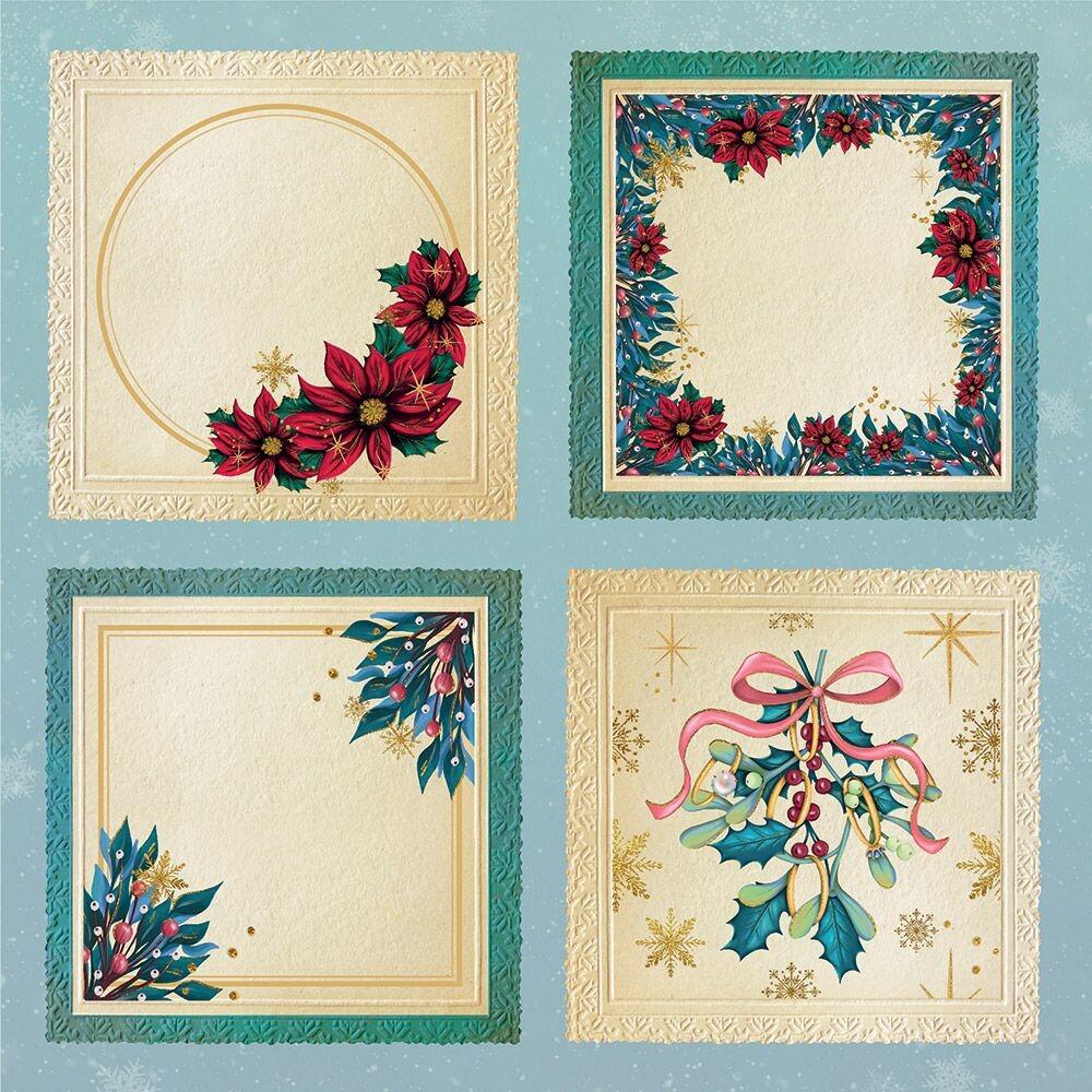 Twelve Days of Christmas - 8" x 8" Topper Pad by Crafter's Companion