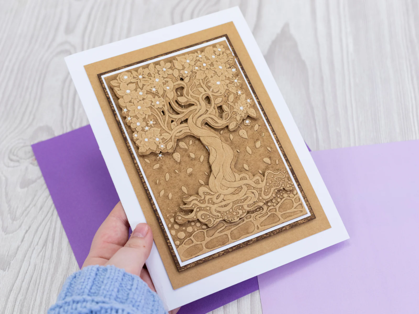 Sheena Douglass - 4" X 6" 3D Embossing Folder & Metal Die - Tree of ...