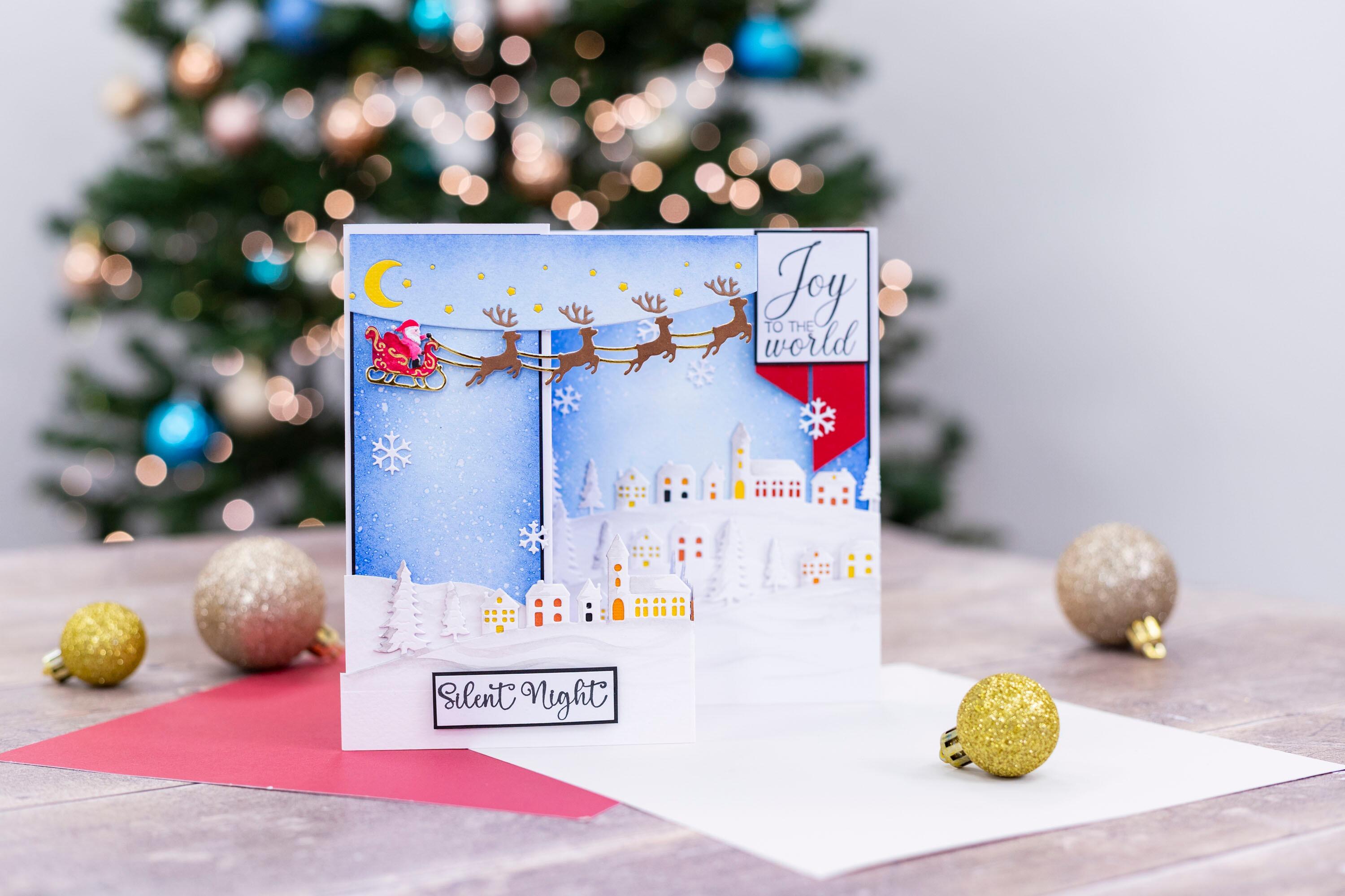 Crafter's Companion - Christmas Top & Bottom Edge Collection Metal Die ...