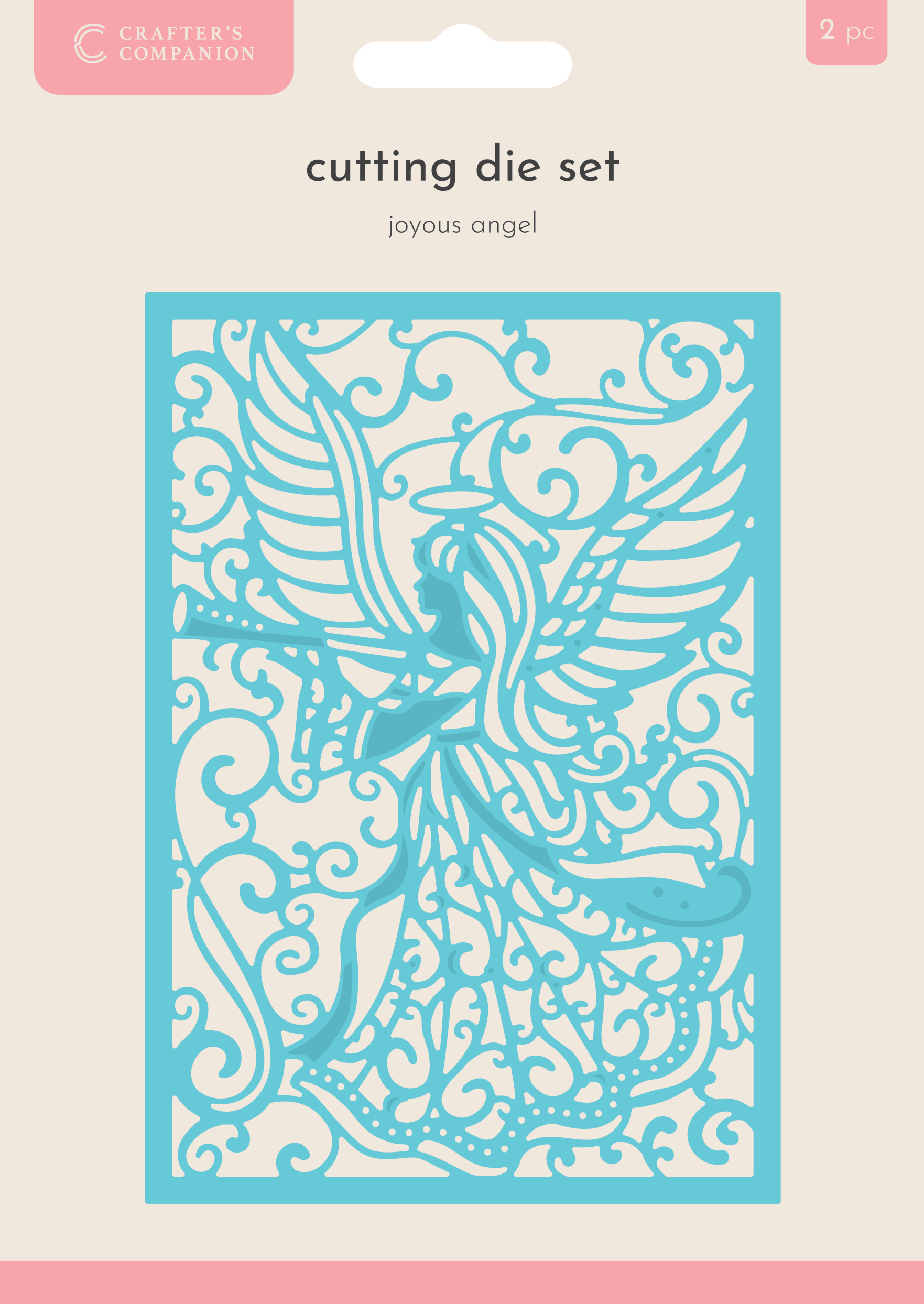 Crafters Companion - Joyous Angel Collection Metal Die Create A Card ...