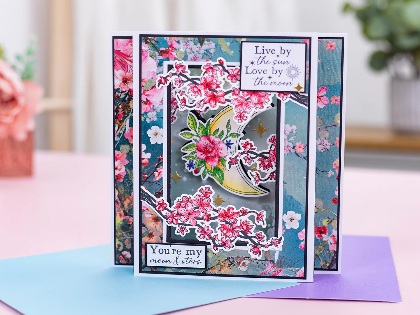 Natures Garden - Lunar Blooms by Crafter’s Companion - Stamp & Die ...