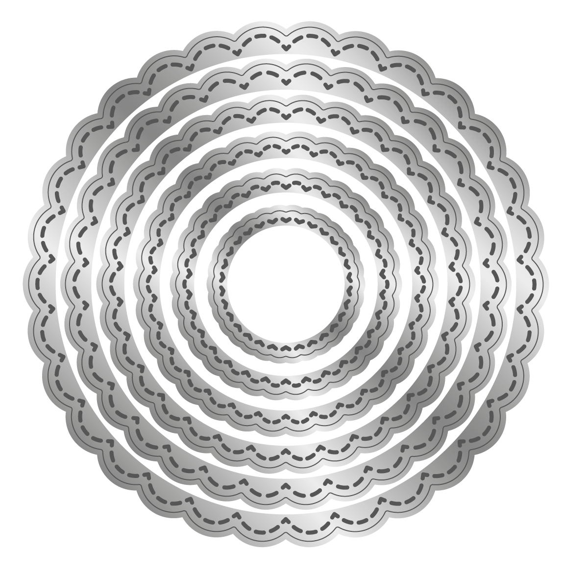 Crafter’s Companion - Stitched Nesting Collection Metal Die - Stitched ...