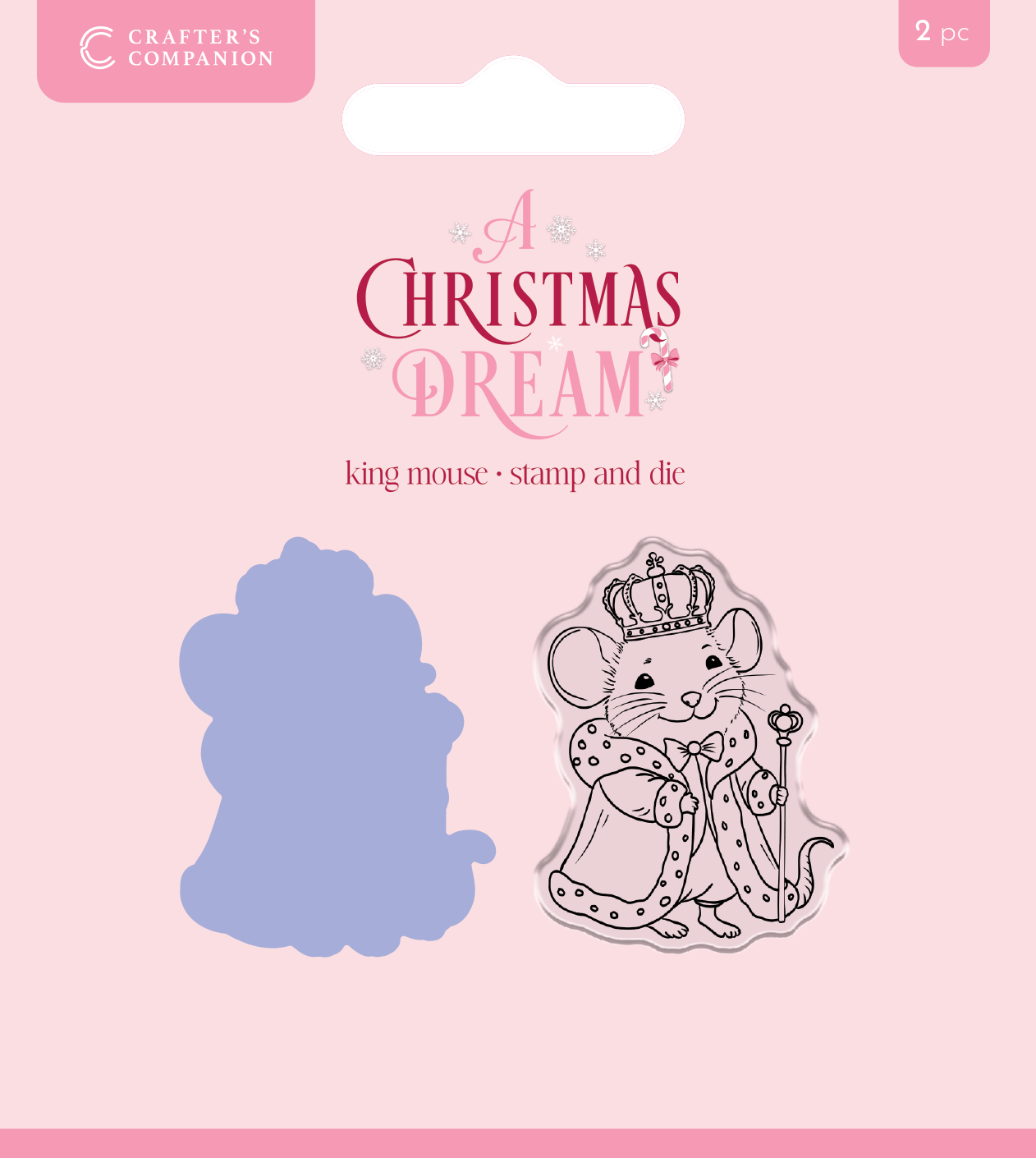 Sara Signature - A Christmas Dream Stamp and Die - King Mouse by ...