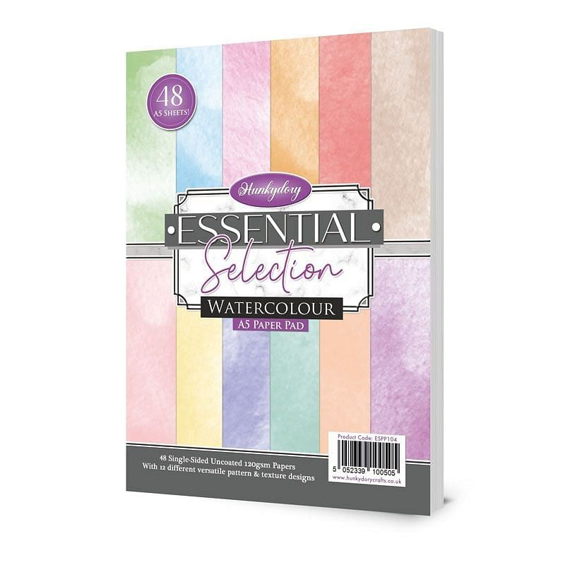 Hunkydory - Essential Selection Paper Pad - Watercolour