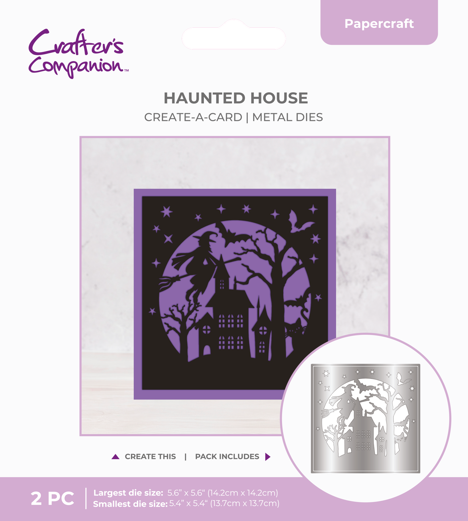 Crafter's Companion - Halloween Create A Card Collection - Metal Die ...