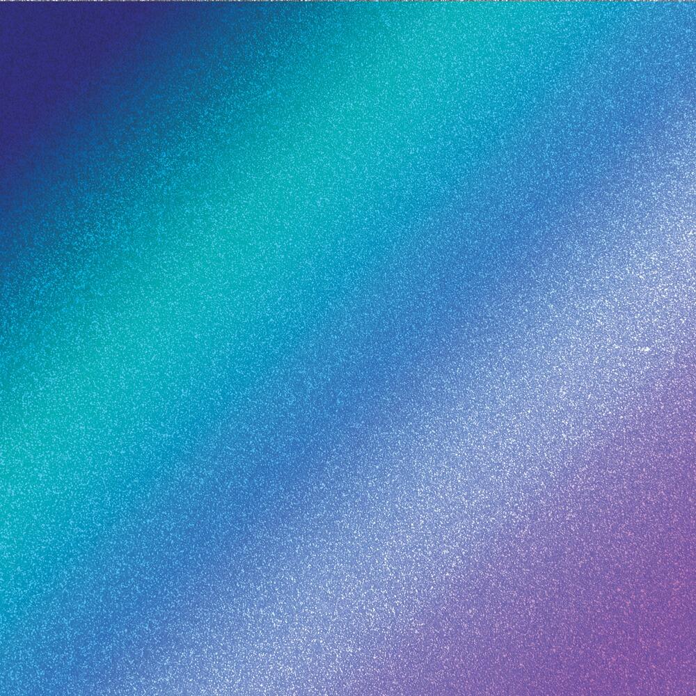Crafter's Companion - 12" x 12" Ombre Glitter Pad - Cool Tones