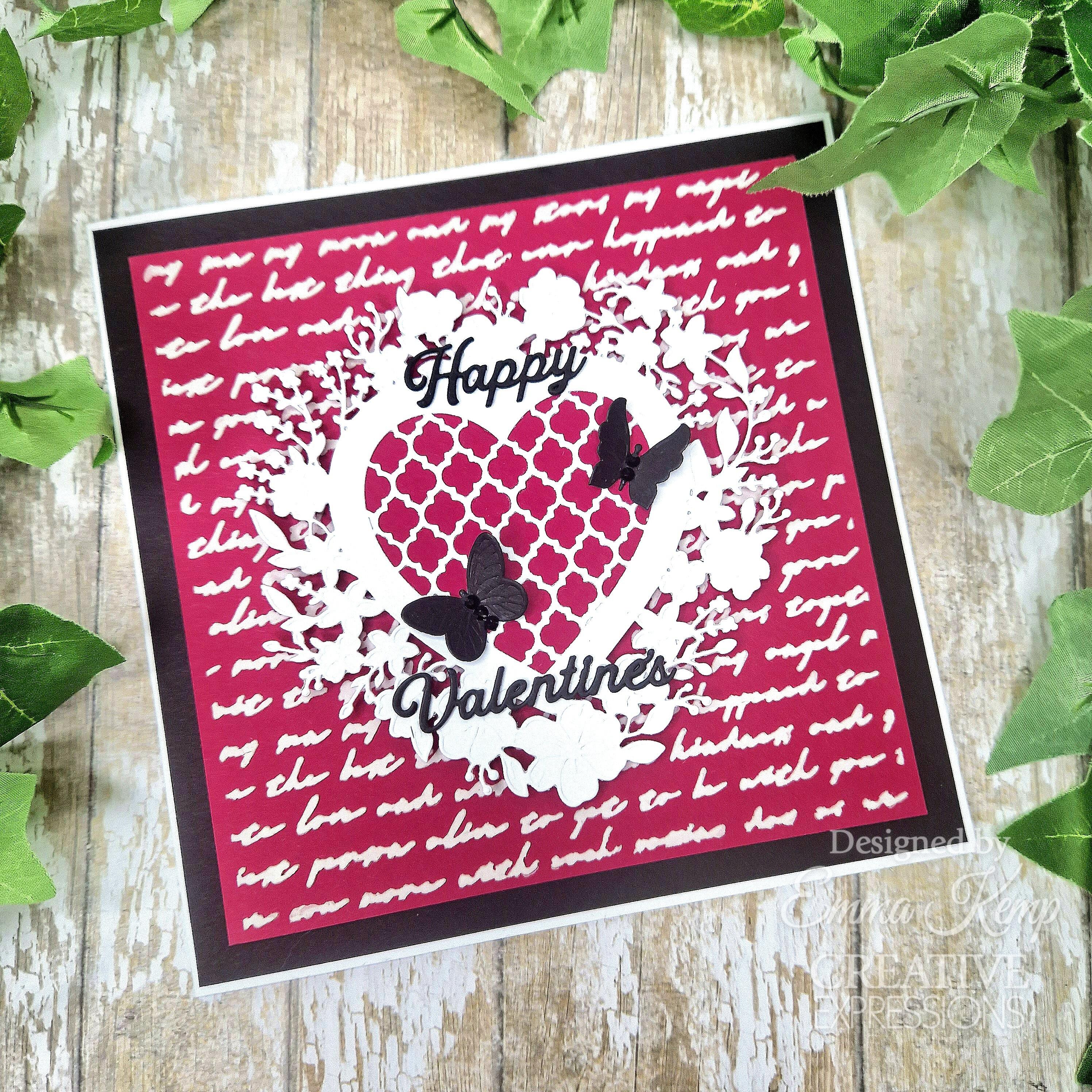 Jamie Rodgers Canvas Collection - Large Hexagon Craft Die - CEDJR012