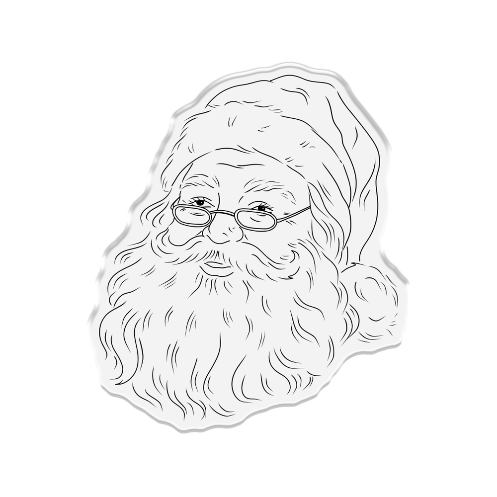 Crafters Companion - Retro Christmas - Stamp & Die Set - Santa