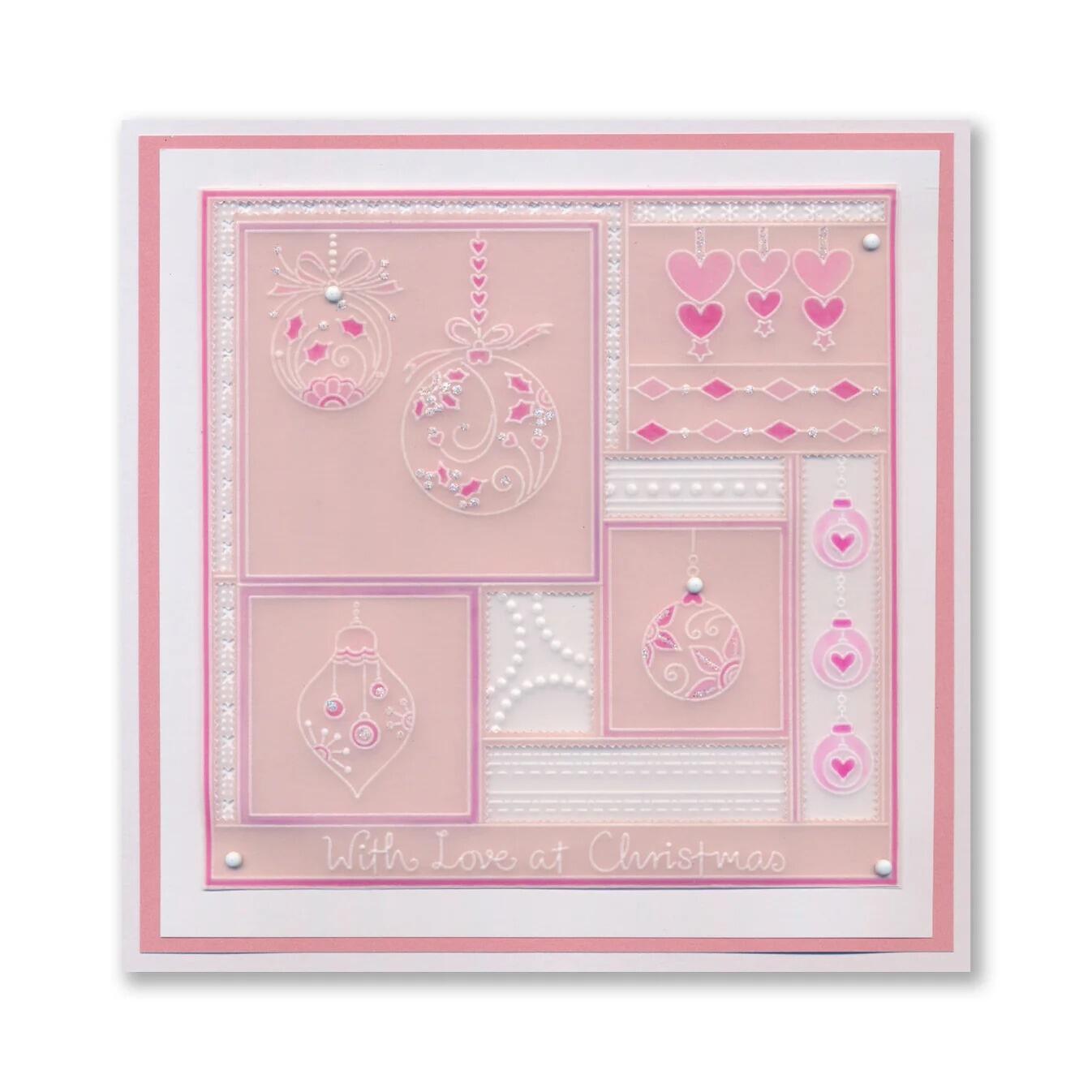 Clarity Stamps - King Charles Lace Duet A5 Square Groovi Piercing Grid ...