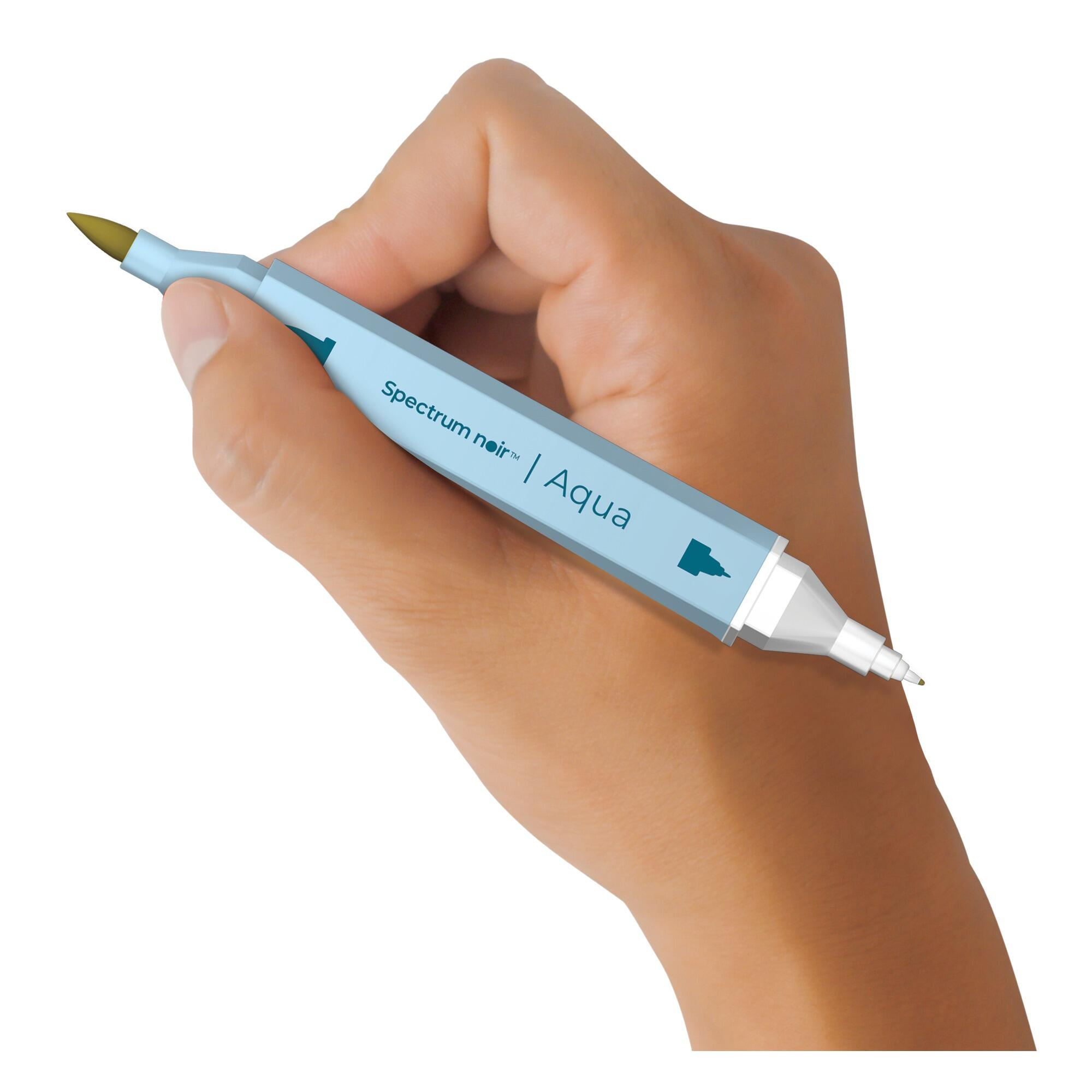 Spectrum Noir - Aqua Dual Tip Watercolour Markers - Sketch Essentials ...