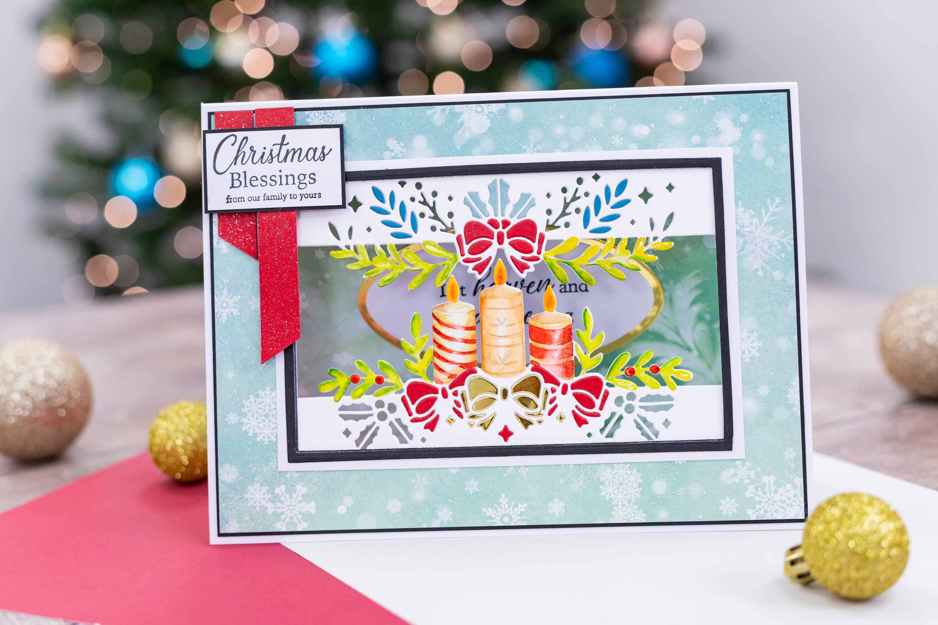 Crafter's Companion - Christmas Top & Bottom Edge Collection Metal Die ...