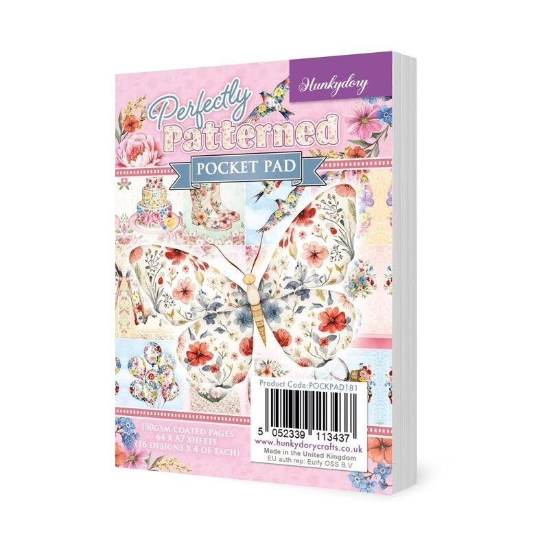 Hunkydory Pocket Pad - Perfectly Patterned