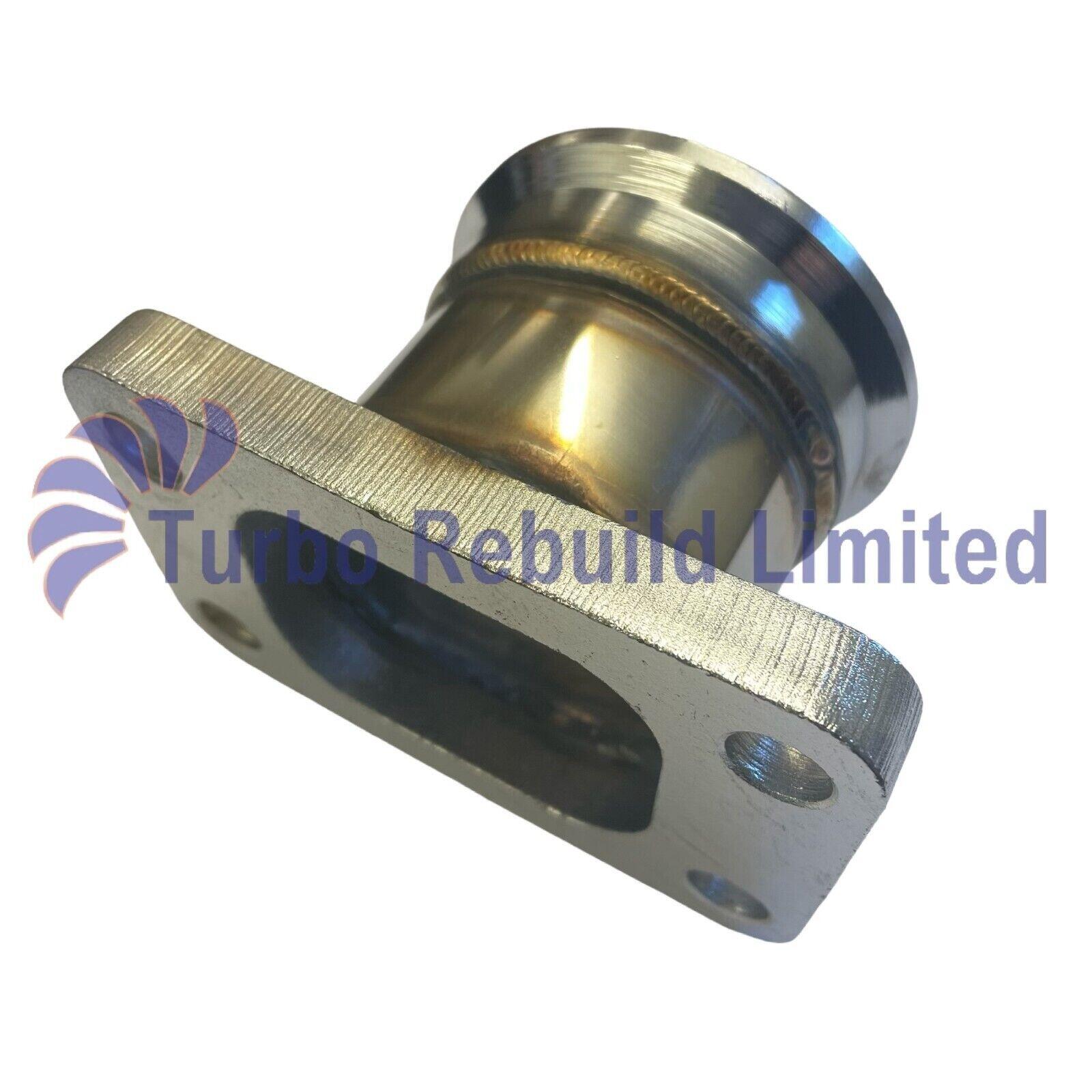 Turbo Turbocharger T4 Undivided to 3" SS V Band Exhaust Manifold Adaptor