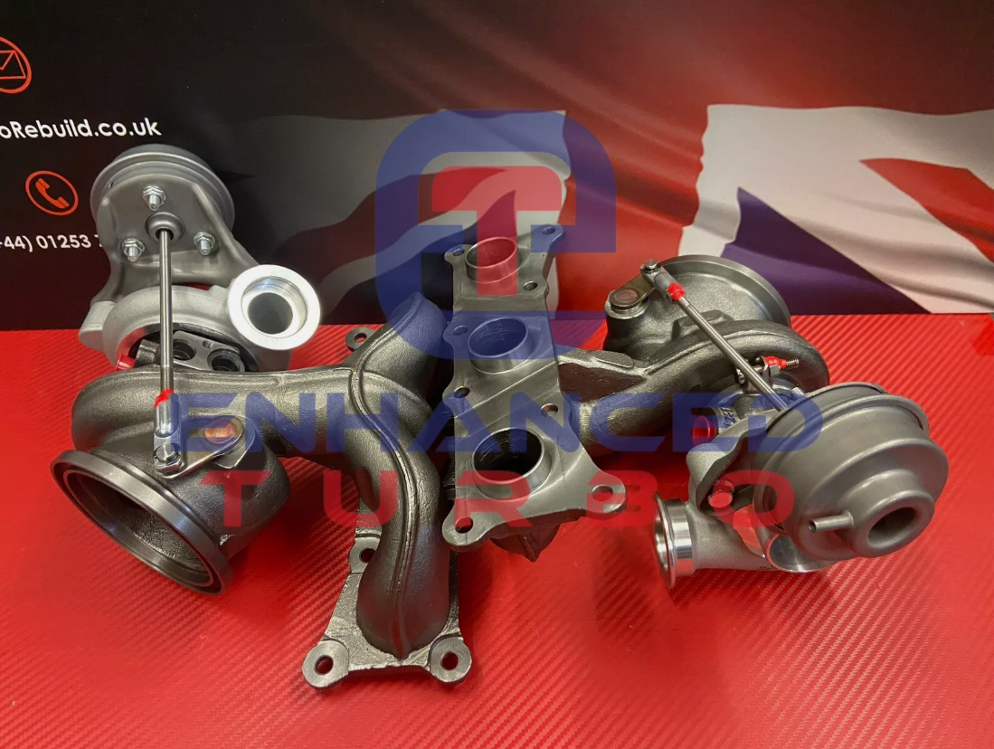 Enhanced Turbo BMW 335i Upgraded Billet Performance Hybrid Turbocharger ...