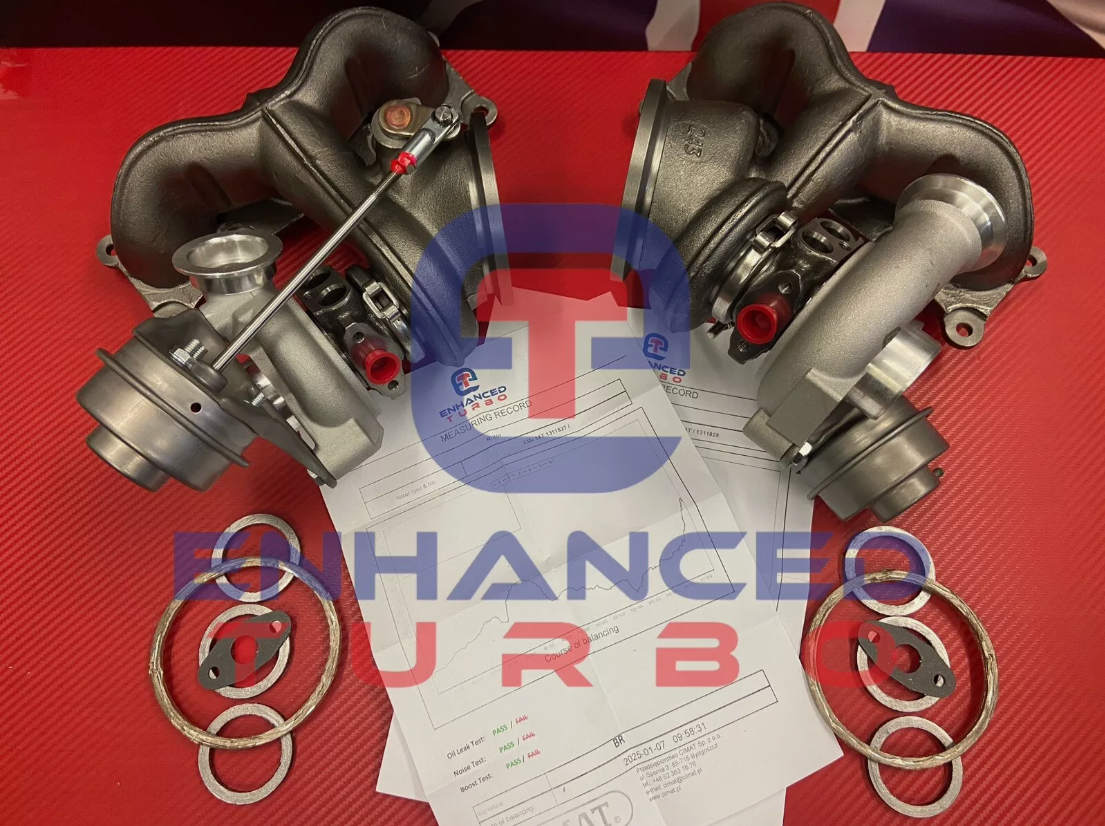 Enhanced Turbo BMW 335i Upgraded Billet Performance Hybrid Turbocharger ...