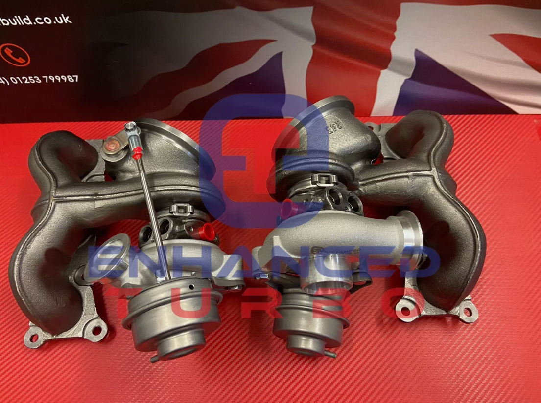 Enhanced Turbo BMW 335i Upgraded Billet Performance Hybrid Turbocharger ...