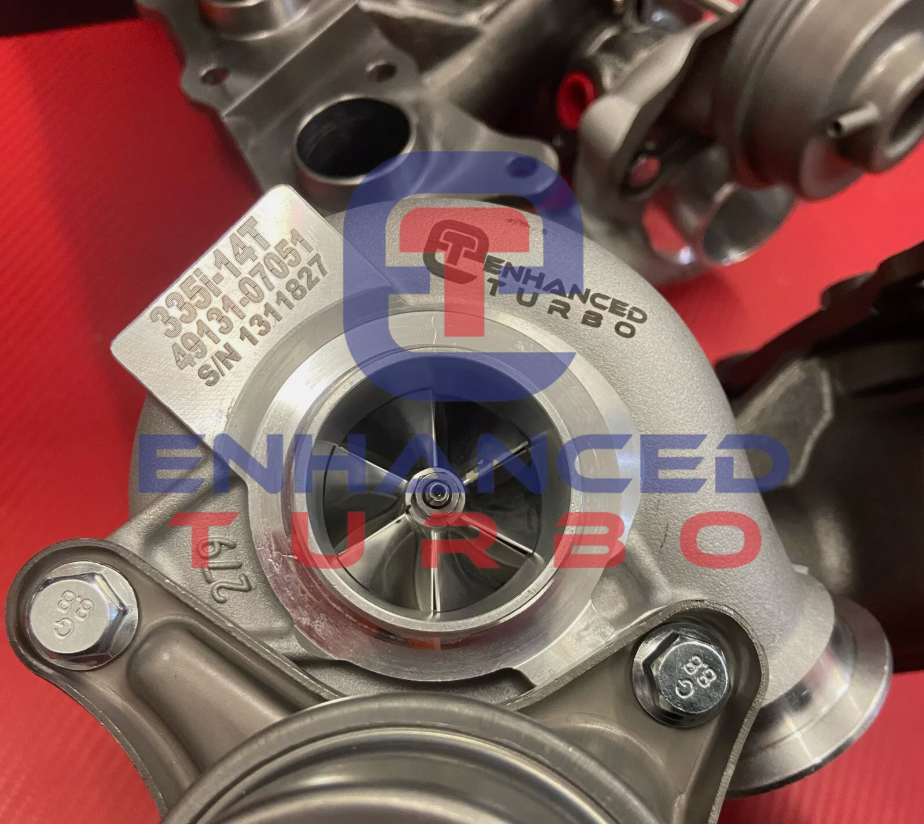 Enhanced Turbo BMW 335i Upgraded Billet Performance Hybrid Turbocharger ...