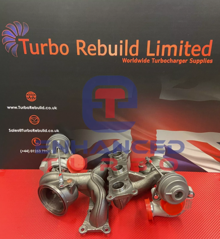 Enhanced Turbo BMW 335i Upgraded Billet Performance Hybrid Turbocharger ...