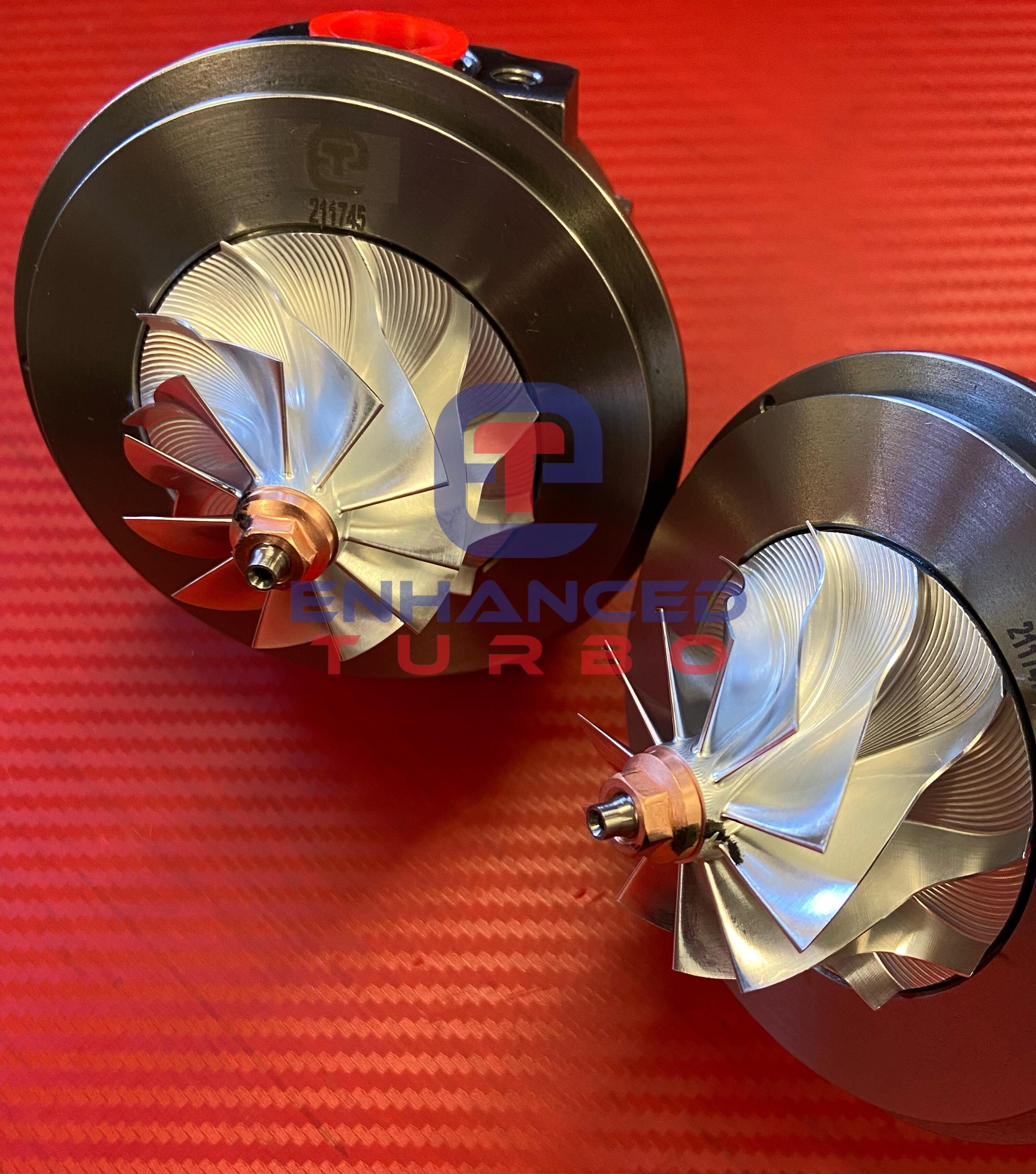 Enhanced Turbo BMW 3.0L 49335-02 Twin Turbo Hybrid Turbocharger CHRA ...