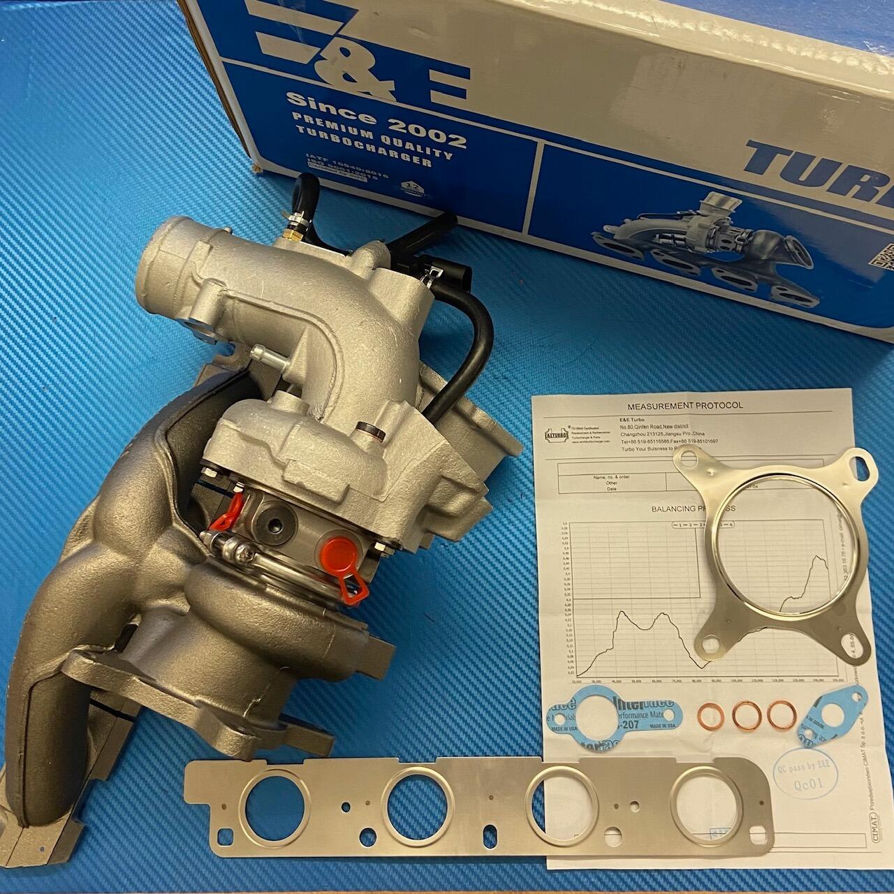 E&ETurbos Brand New 5304-970-0064 K04 Turbocharger Audi S3 06F145702C