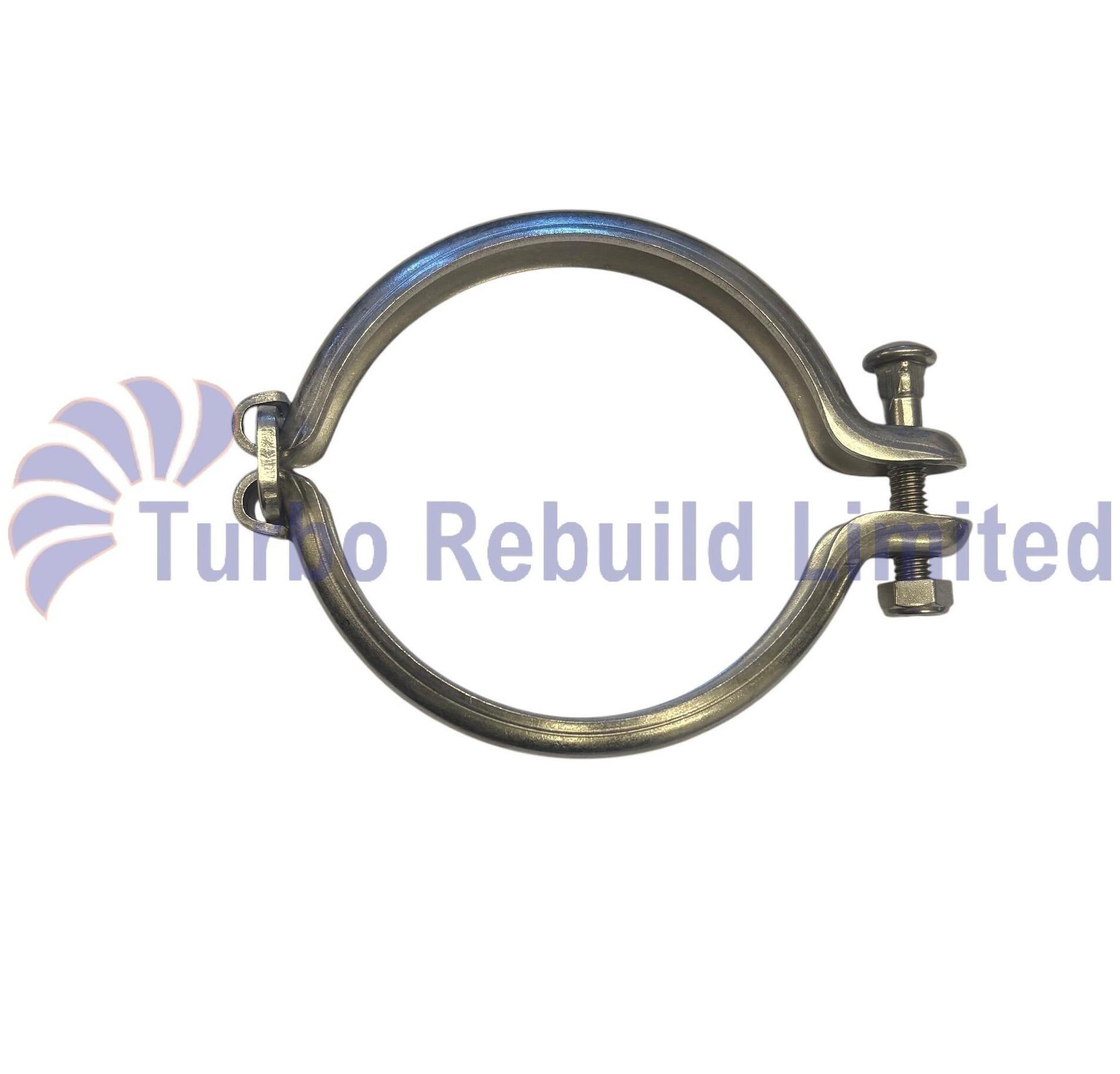 Turbocharger Turbine Exhaust Clamp V Band RHF4 Turbo Flange CHRA (80mm ...