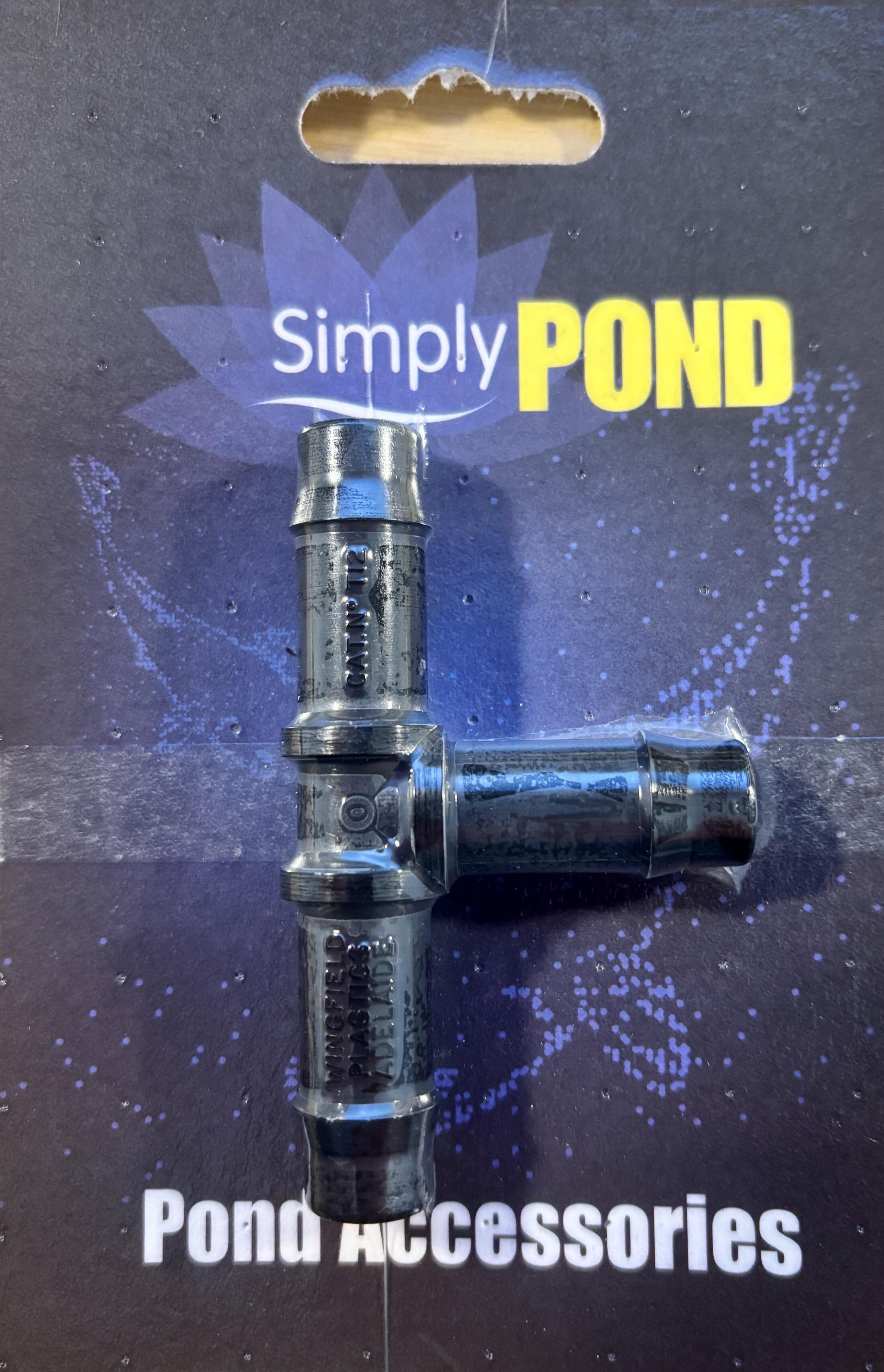 Hose Tail T Piece to fit 13mm hose