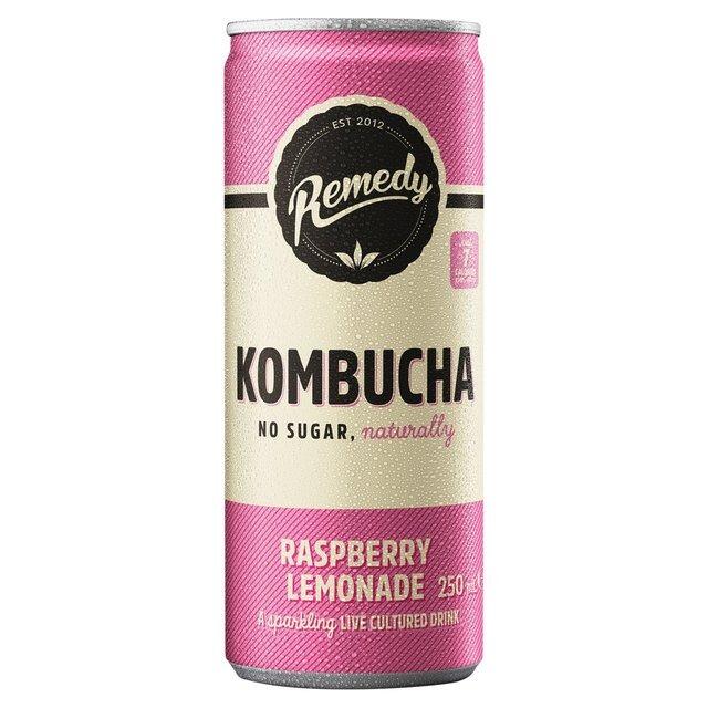 Remedy Kombucha Raspberry Lemonade 250ml