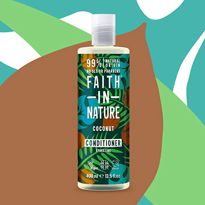 Faith In Nature | Coconut Dog Shampoo 400ml (Detangling for curly coats ...