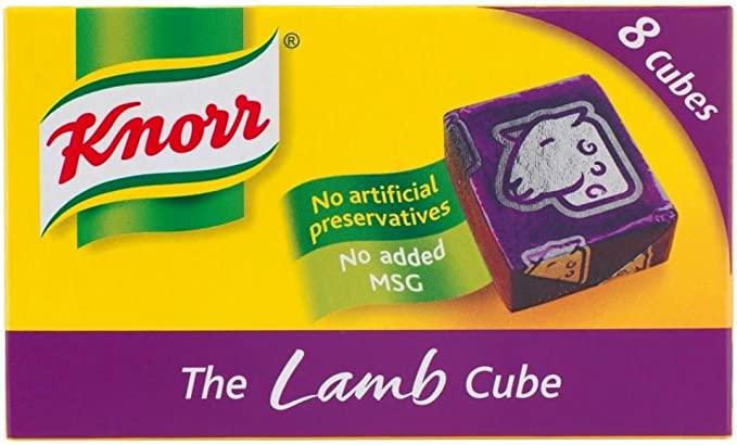 Knorr Stock Cubes Lamb 8 Pack