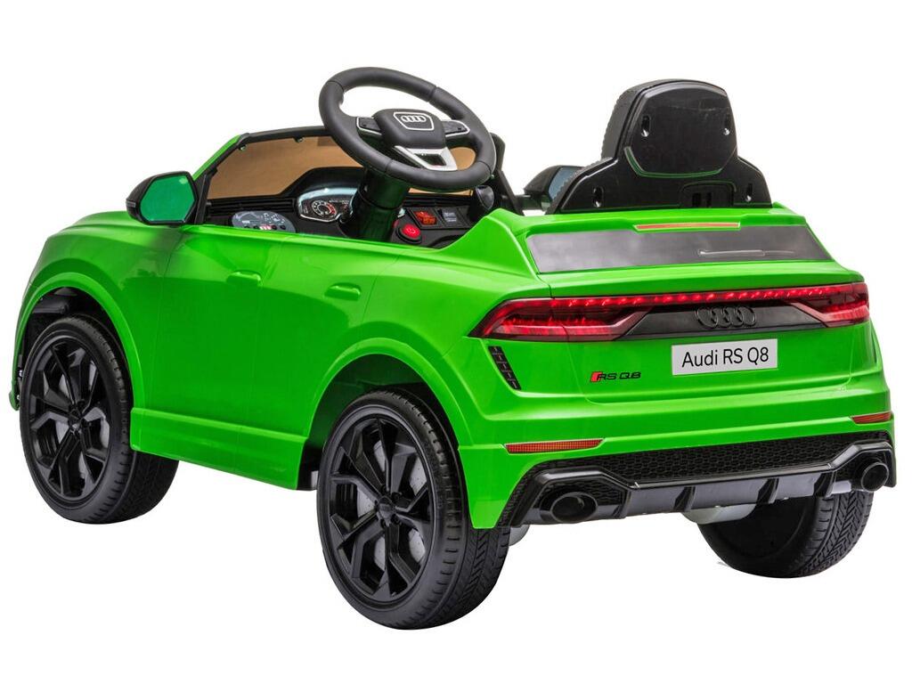 Audi Q8 RS SUV Green 12v Car HL518G | Kids Ride On Toys