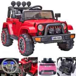 Children's Electric Ride On Toy Jeeps & 4x4's | KidsRideOnToys