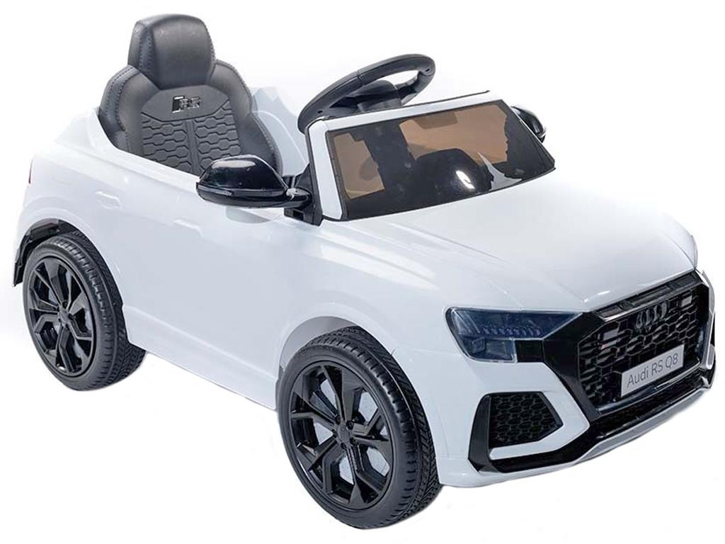 12v Electric Audi Q8 RS SUV White HL518W | KidsRideOnToys