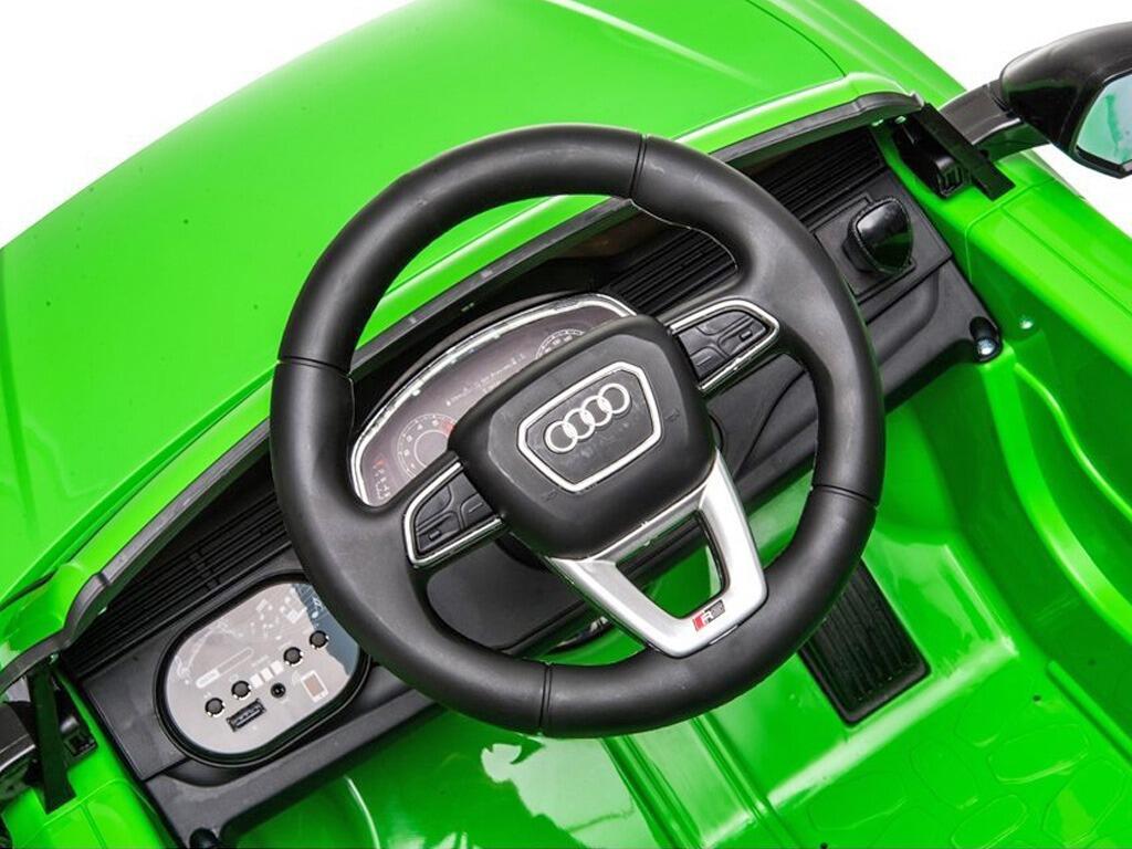 Audi Q8 RS SUV Green 12v Car HL518G | Kids Ride On Toys